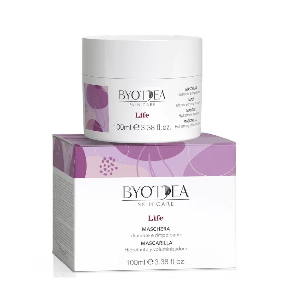 BYOTEA SKIN CARE LIFE MASCHERA IDRATANTE E RIMPOLPANTE 100ML – Color+ srl